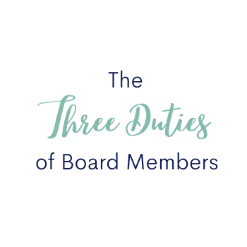 The 3 Duties of Board Members – urbanASKEW